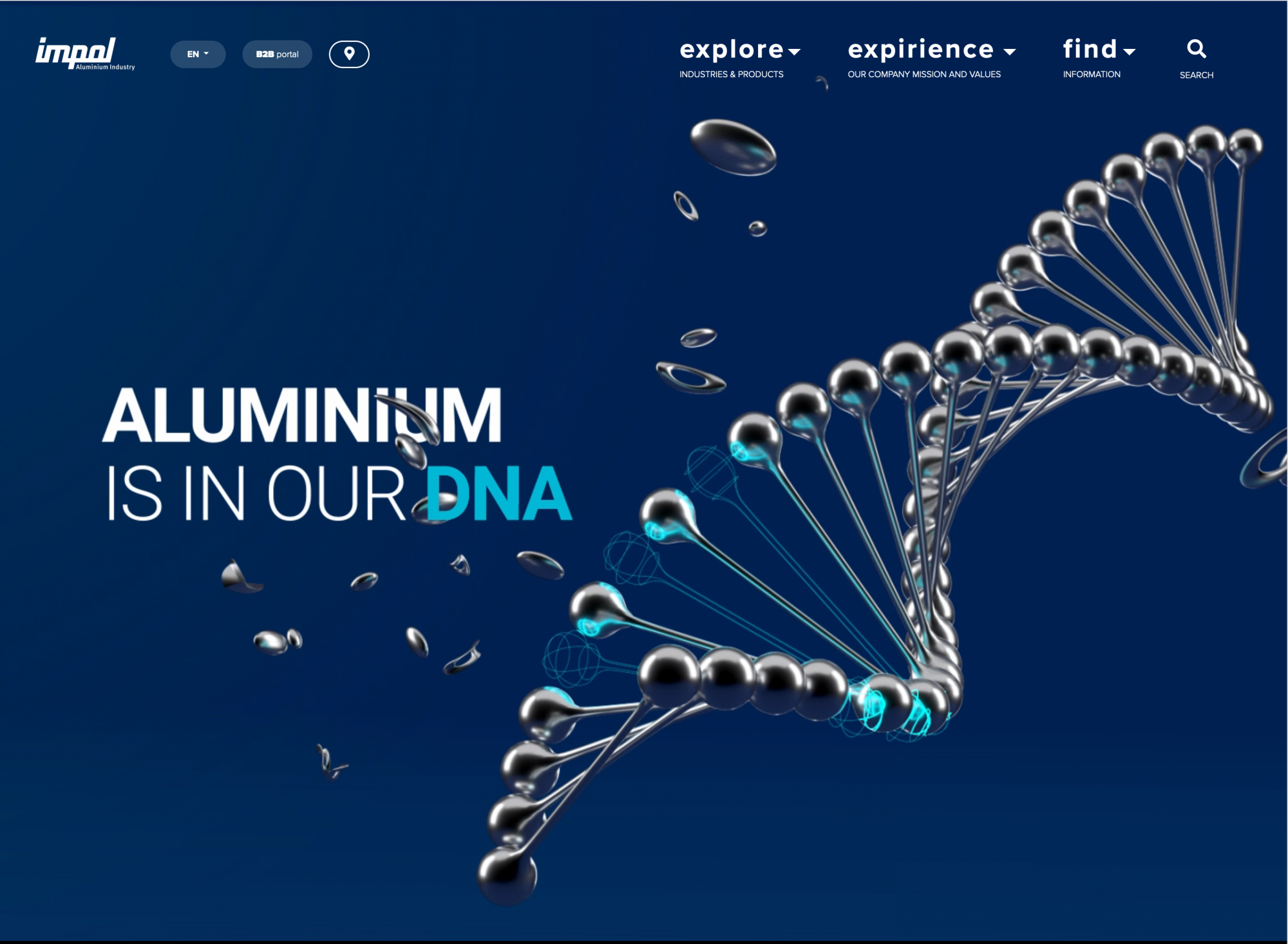 The Impol Group overhauled its website - Impol